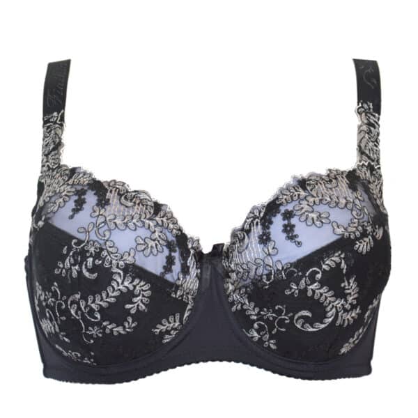 Biustonosz półusztywniany FINIKIN czarny – X-LADY.pl